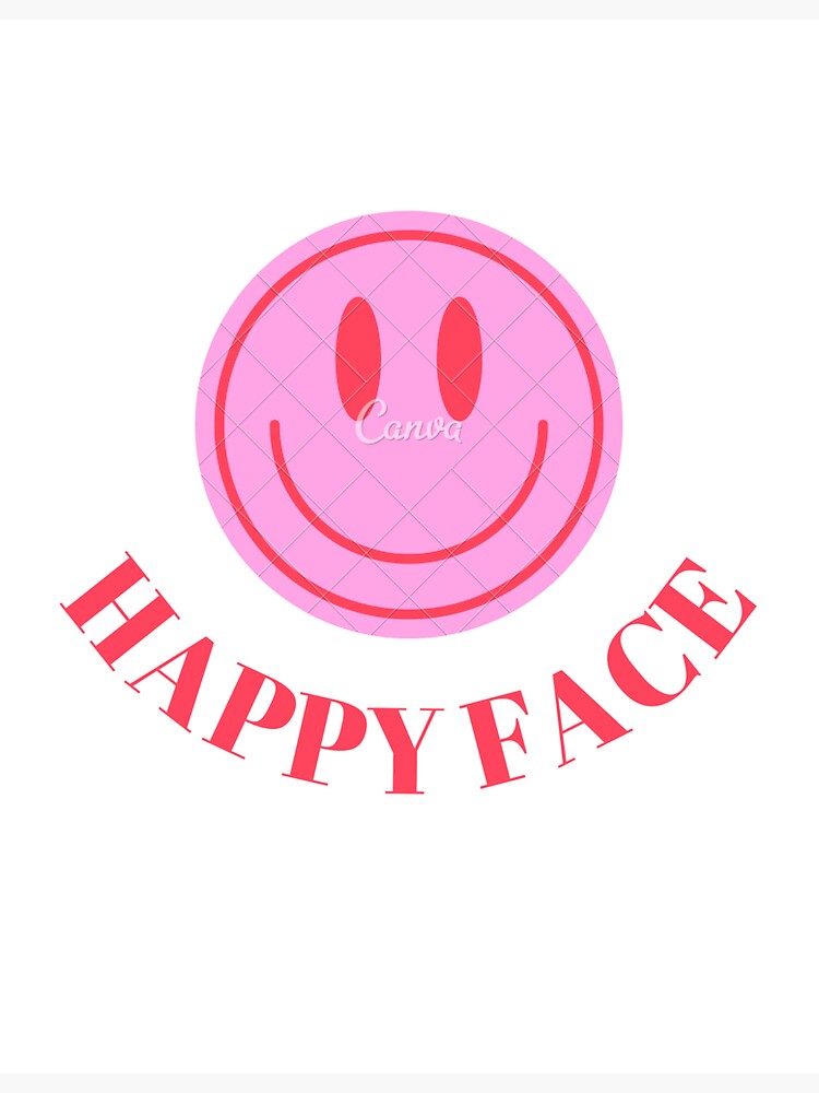 "Happy face" Sticker for Sale by Successful123 | Redbubble