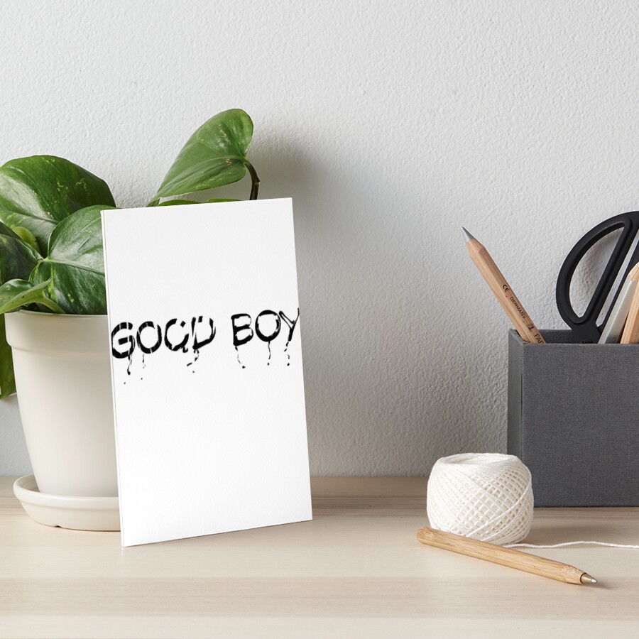 "Good Boy" Art Board Print for Sale by RealDe | Redbubble