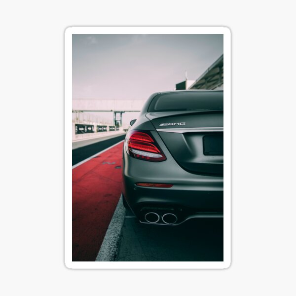 "AMG C63 Rear" Sticker for Sale by RollingPistons | Redbubble