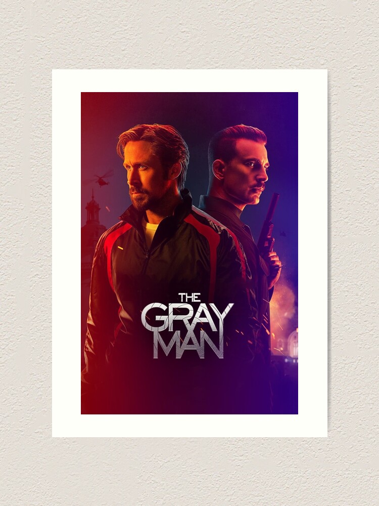 "the gray man movie poster" Art Print for Sale by mindybubble | Redbubble