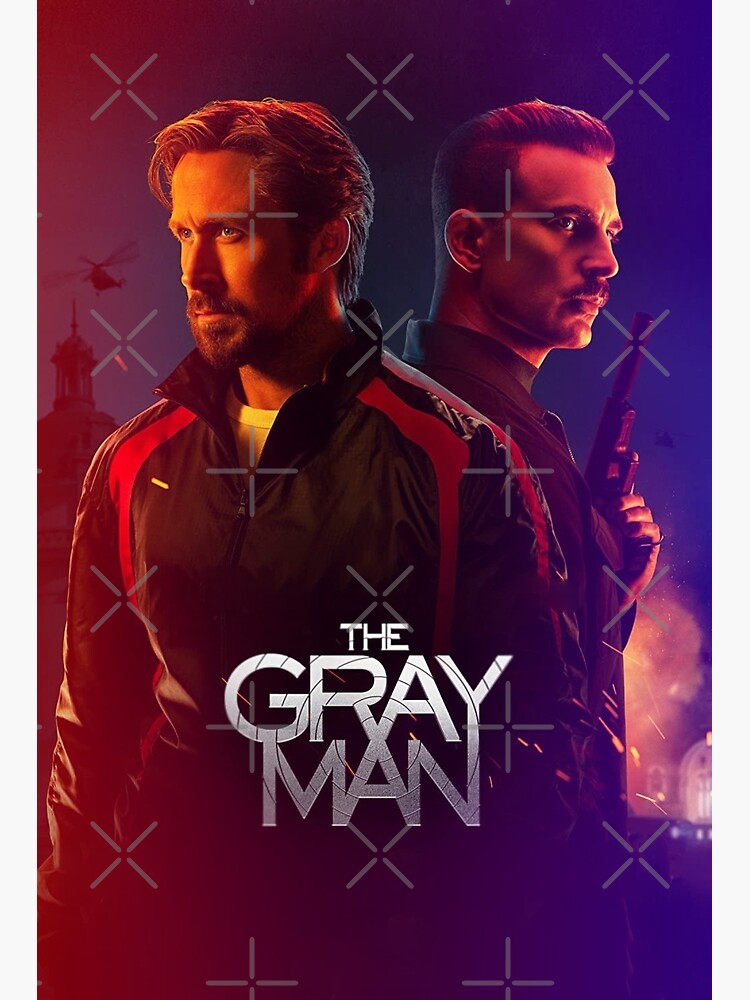 "the gray man movie poster" Art Print for Sale by mindybubble | Redbubble