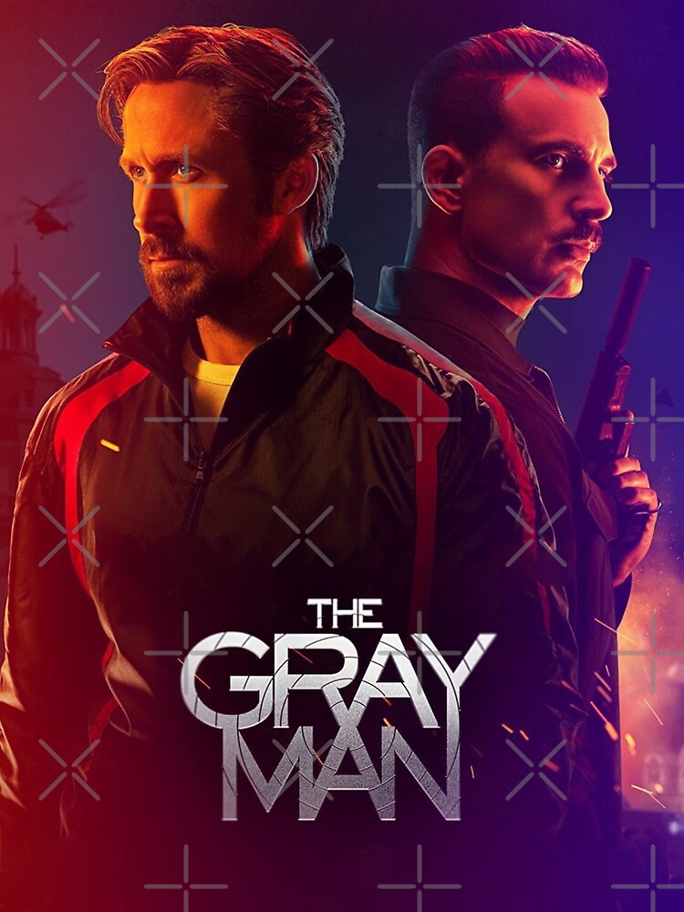 "the gray man movie poster" T-shirt for Sale by mindybubble | Redbubble ...