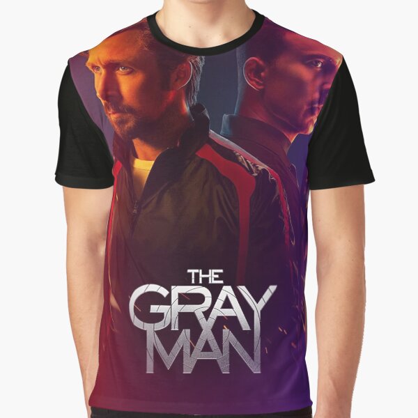 "the gray man movie poster" T-shirt for Sale by mindybubble | Redbubble ...