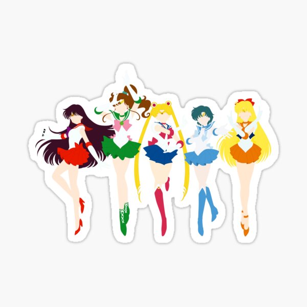 Sailor Scouts Stickers | Redbubble