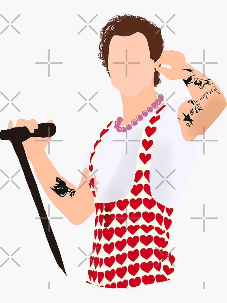 "Harry Styles Love On Tour London hearts" Sticker for Sale by ...