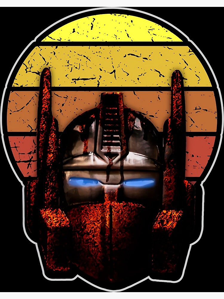 "Transformers Optimus Prime Vintage_Sunset/Design For Men and Women ...