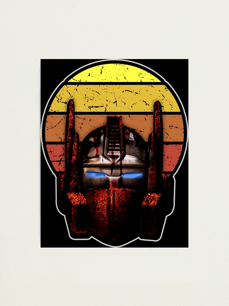 "Transformers Optimus Prime Vintage_Sunset/Design For Men and Women ...