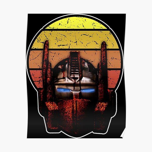 "Transformers Optimus Prime Vintage_Sunset/Design For Men and Women ...