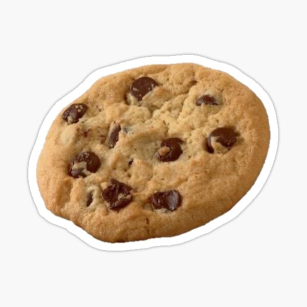 "Traditional Chocolate Chip Cookie" Sticker for Sale by zarabukhari ...