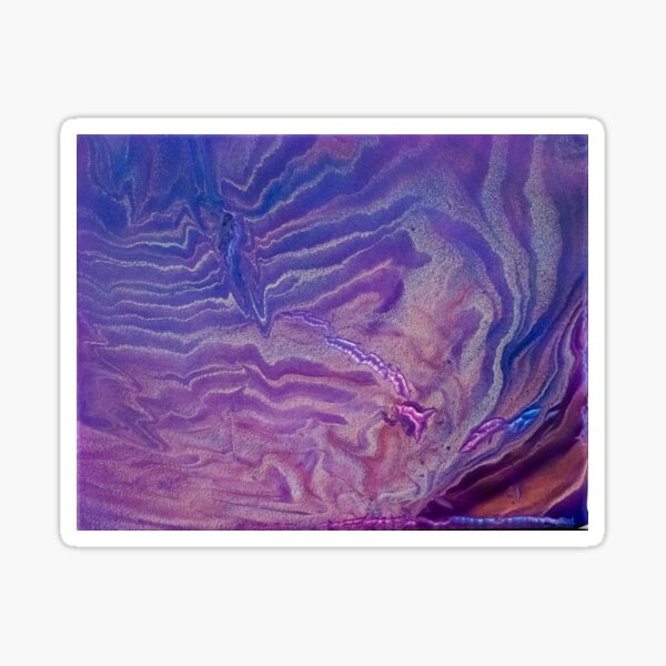 "Purple Clouds" Sticker for Sale by VancypantsArt | Redbubble