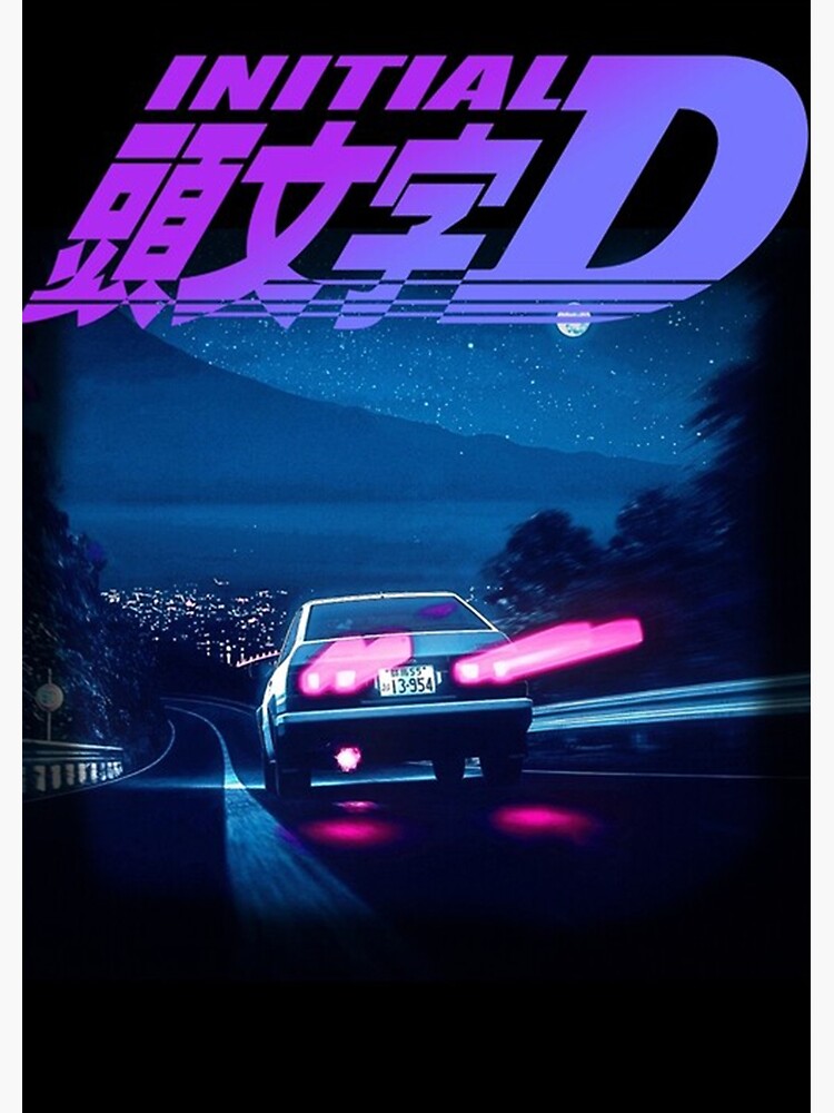"Initial D Posters" Poster for Sale by fernjohnson | Redbubble