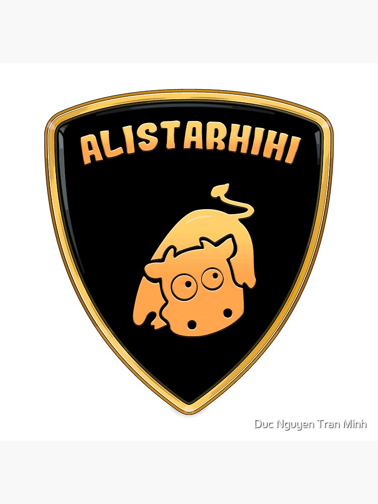 "Logo Fake Funny Lamb0gini Bull Cute Stupid" Poster for Sale by ...