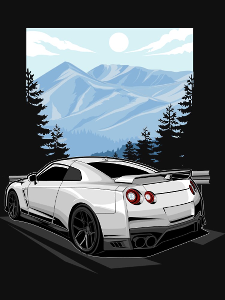 "Nissan Gtr R35 T-ShirtNissan GTR R35" T-shirt for Sale by HanMacTu ...