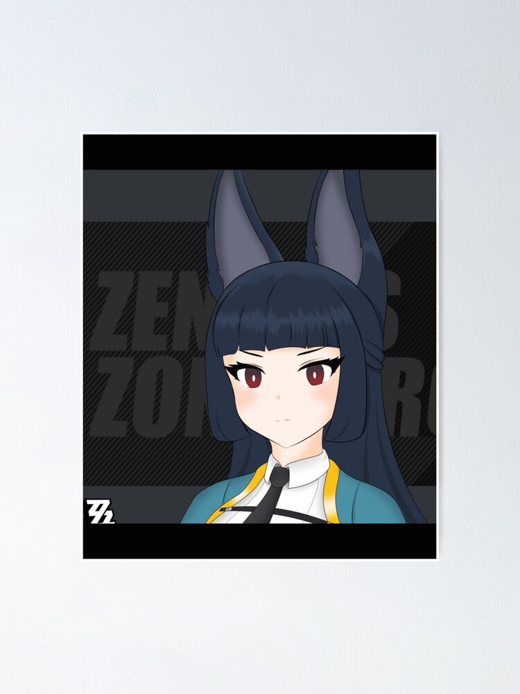"ZZZ - Cat Ear Girl " Poster for Sale by CandyBowsuk | Redbubble