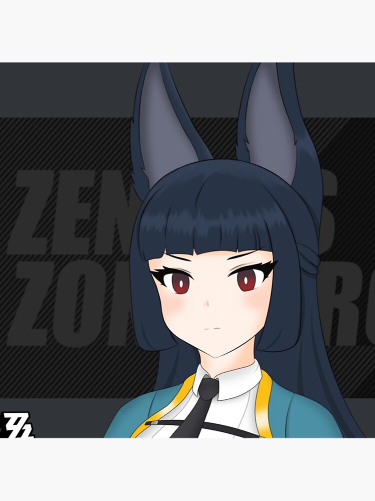 "ZZZ - Cat Ear Girl " Sticker for Sale by CandyBowsuk | Redbubble