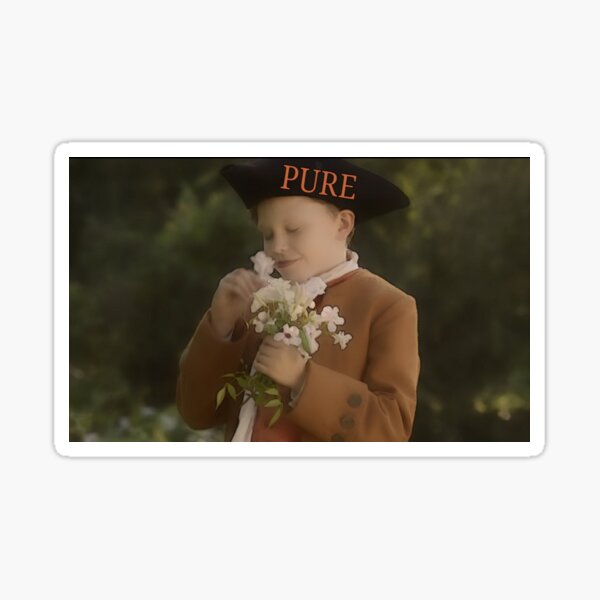 "Pure Boi Baby Bonnet " Sticker for Sale by ObscurEmporium | Redbubble