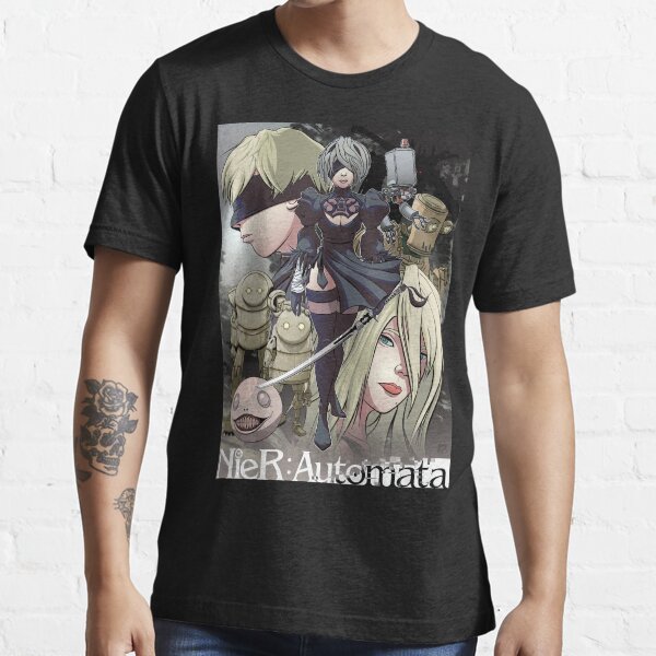 "Nier: Automata" T-shirt for Sale by KPFused | Redbubble | nier t ...
