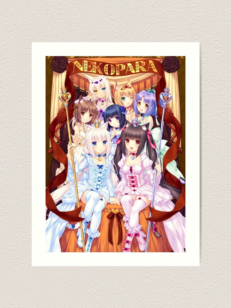 "Nekopara - Latest Artwork" Art Print for Sale by ChibiAnime1 | Redbubble