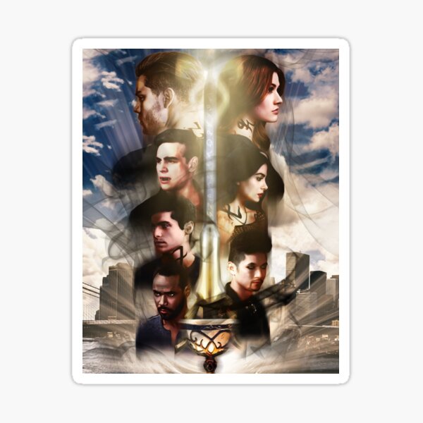 "Shadowhunters - Poster #10" Sticker by luckysarts | Redbubble