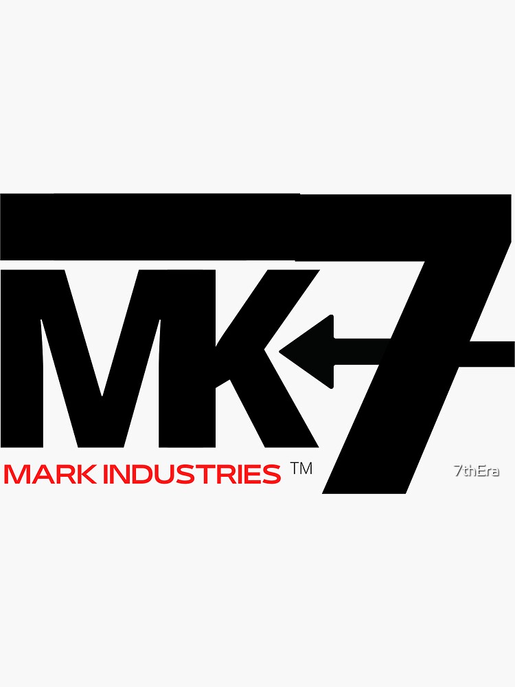 "Logo mark industries by 7the_ra" Sticker for Sale by 7thEra | Redbubble