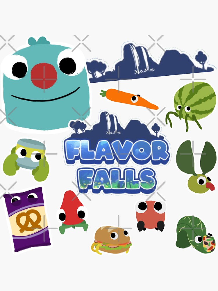 "Flavor Falls Bugsnax Art Pack Kinda Bug And Kinda Snack Try to Catch ...