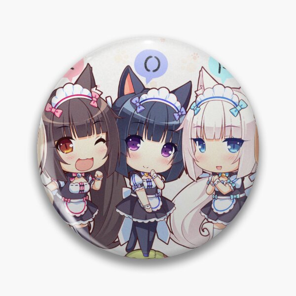 "Chibi Nekopara - All Characters" Pin for Sale by ChibiAnime1 | Redbubble