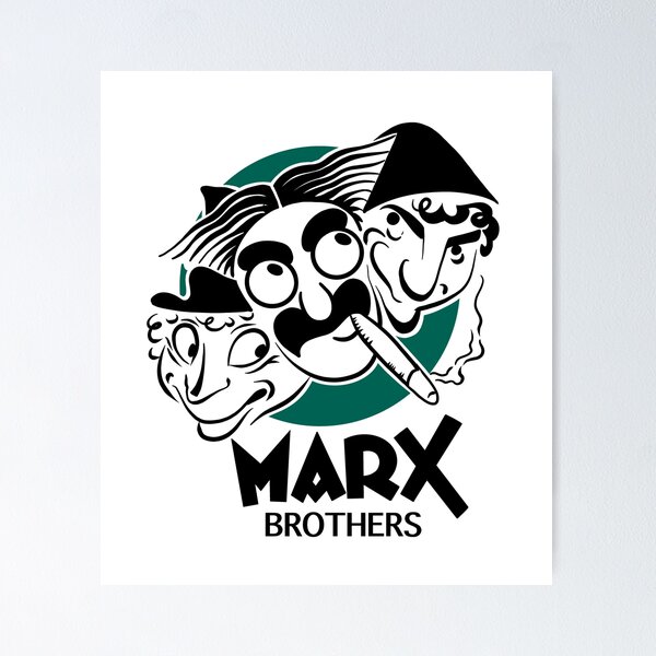"the marx brothers" Poster for Sale by aikohuman87 | Redbubble