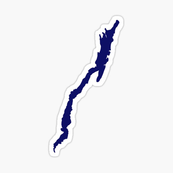 "Lake George" Sticker for Sale by unvailled | Redbubble