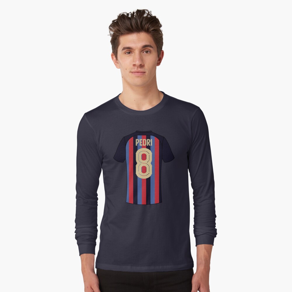 "Pedri Barcelona football jersey number 8" Sticker for Sale by ...