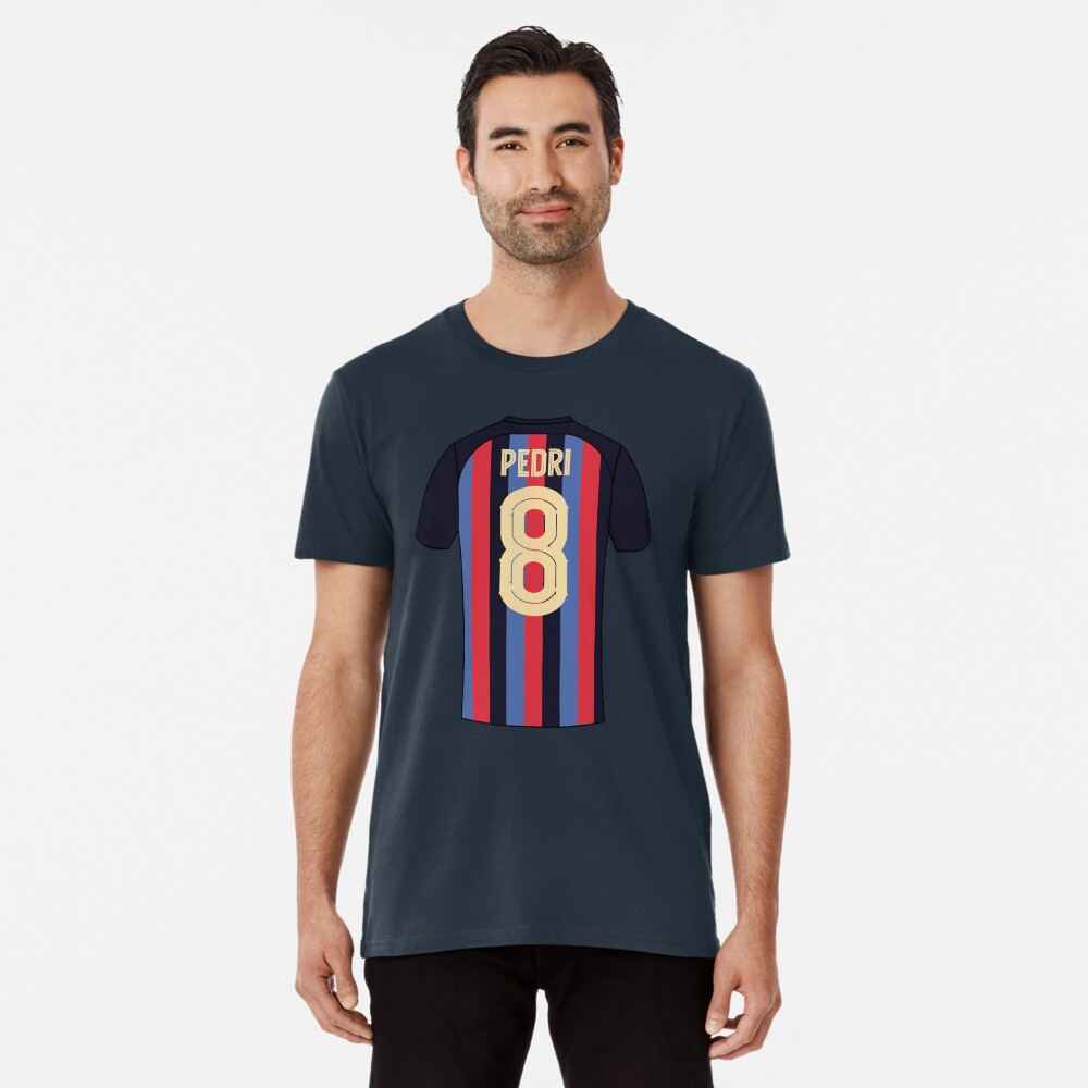 "Pedri Barcelona football jersey number 8" Sticker for Sale by ...