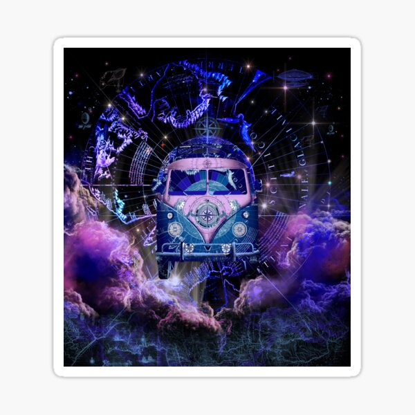 "galaxy vintage voyager world map 3" Sticker for Sale by BekimART ...