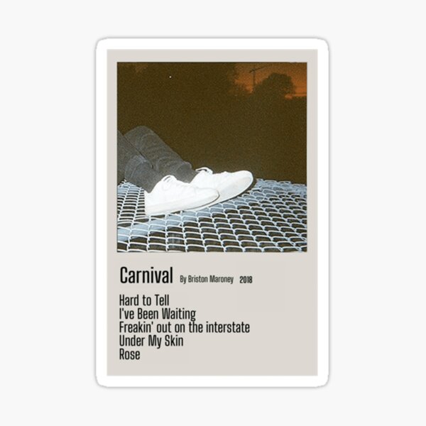 "Carnival By Briston Maroney Poster Classic " Sticker for Sale by ...