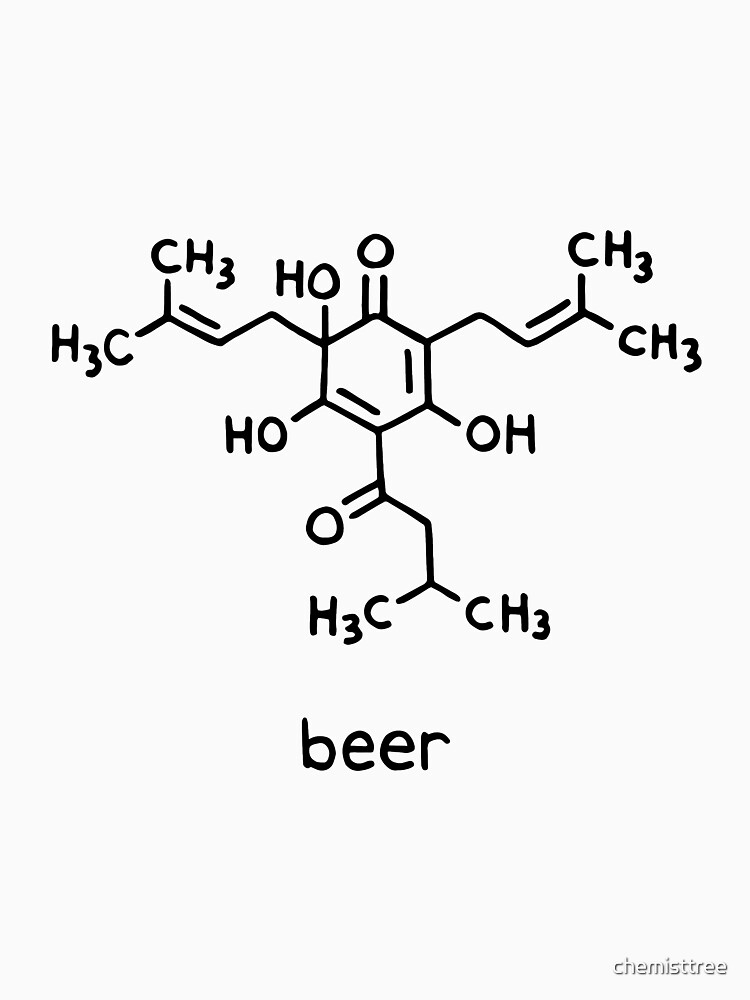 "Beer Science T-Shirt" T-shirt for Sale by chemisttree | Redbubble ...