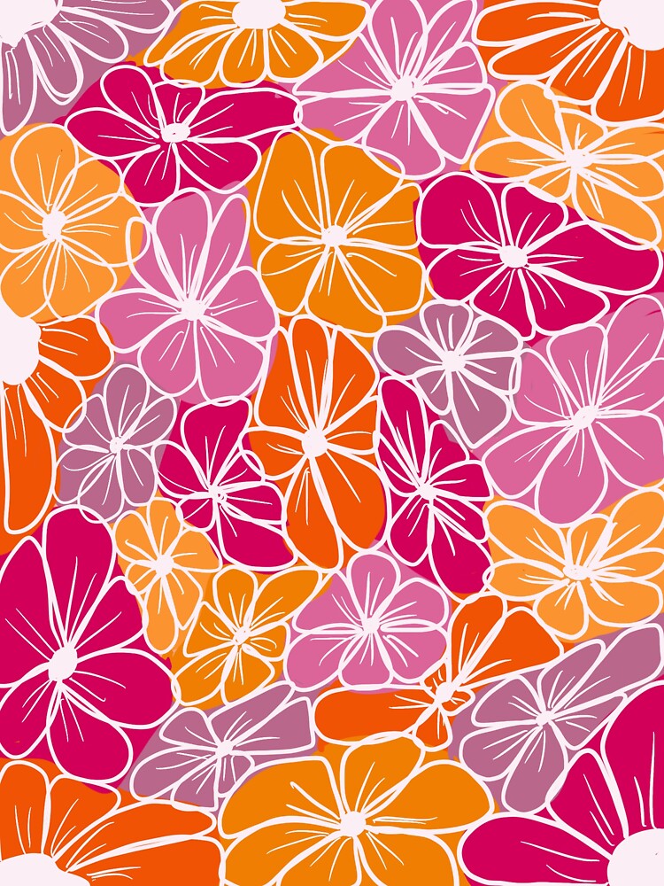 "Pride flag florals" Sticker for Sale by strayalien | Redbubble