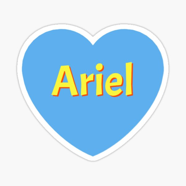 "Ariel" Sticker for Sale by MassageStickers | Redbubble
