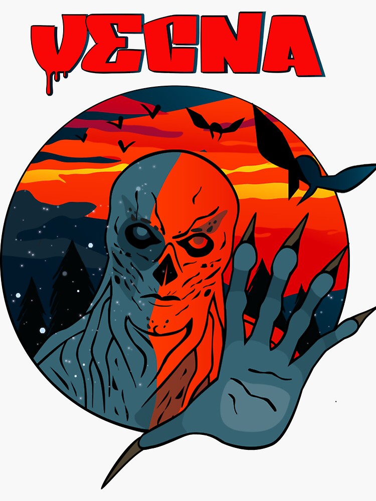 "Vecna. Stranger Things Season 4" Sticker for Sale by SilverlakeLove ...