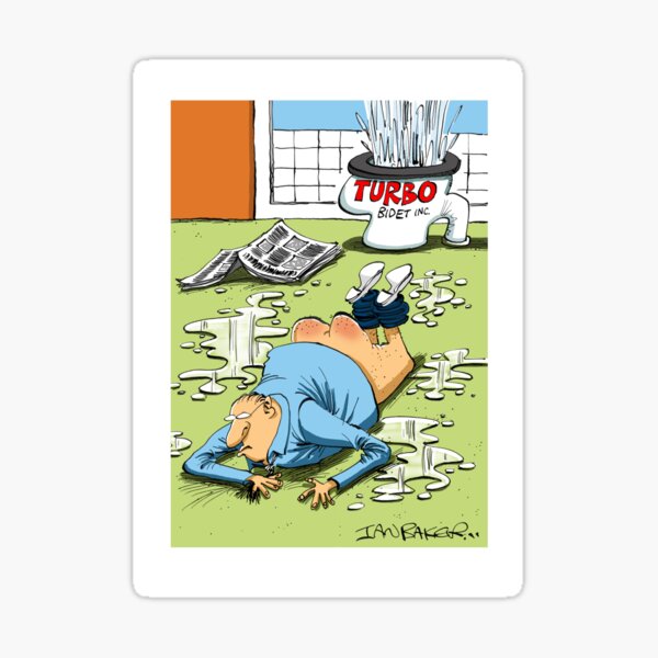 "The Horace Odyssey 1" Sticker for Sale by IanBakerToons | Redbubble