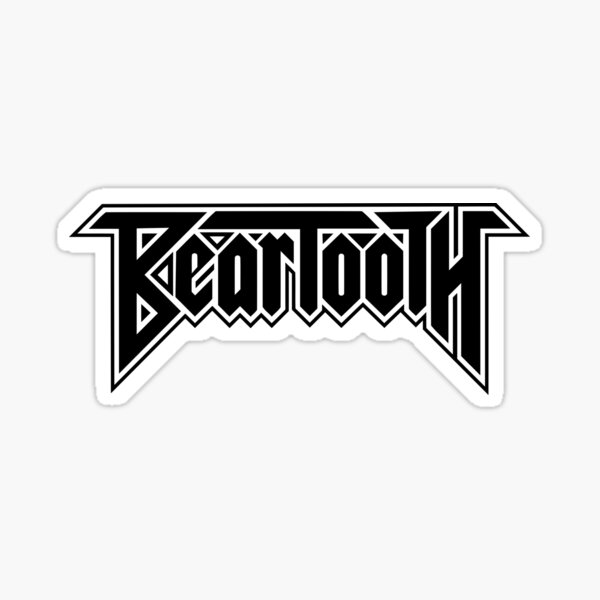 "Beartooth Merch Beartooth Logo" Sticker for Sale by RommaniShop ...
