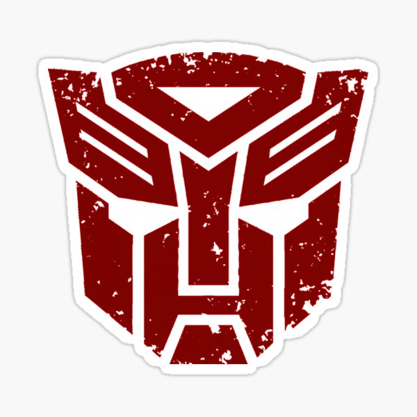 "transformers, 80s, autobot, autobots, cartoon, cybertron" Sticker for ...