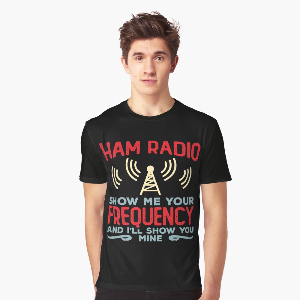 "Funny Ham Radio Operator Frequency" Sticker for Sale by wingstar ...