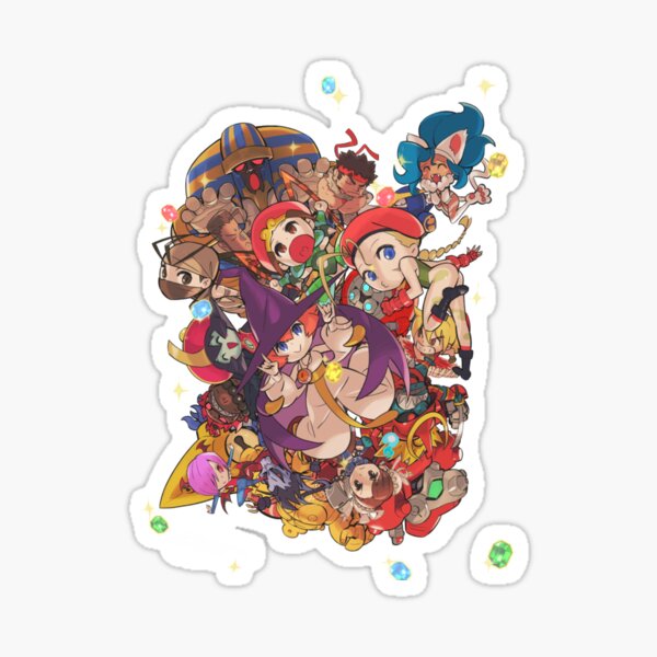 "CAPCOM FIGHTING COLLECTION" Sticker for Sale by calculatingopti ...