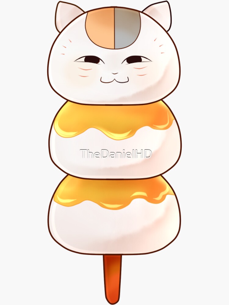 "Dando Nyanko sensei" Sticker for Sale by TheDanielHD | Redbubble