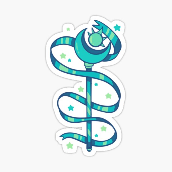 "Celestial Scepter " Sticker for Sale by LadyKorieArt | Redbubble