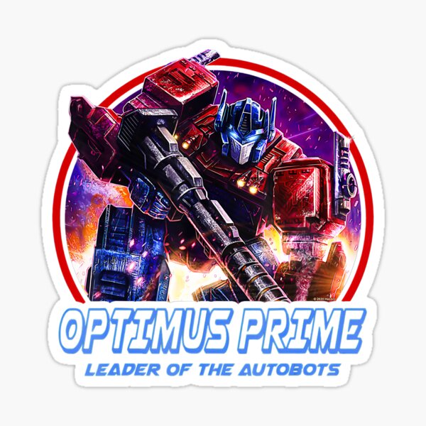 "Transformers War For Cybertron Optimus" Sticker for Sale by Dorystore ...