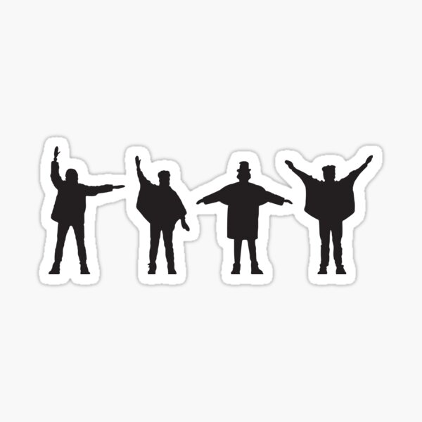 "The Beatles HELP" Sticker for Sale by TheBeatlesShop | Redbubble