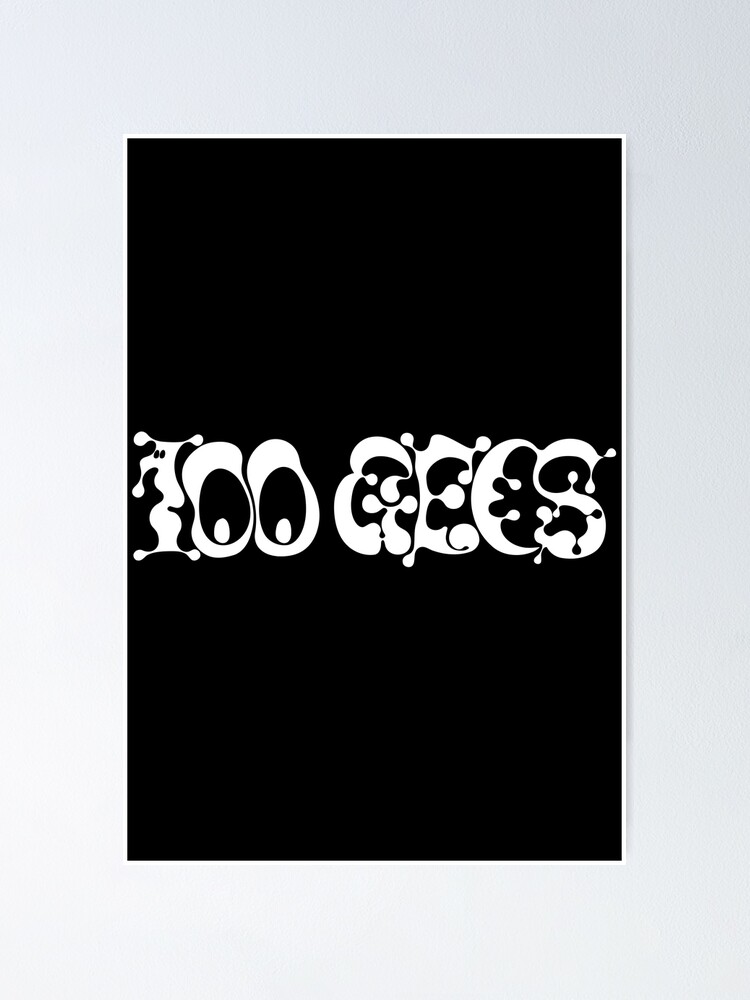 "Gecs Merch 100 Gecs Logo" Poster for Sale by RommaniShop | Redbubble