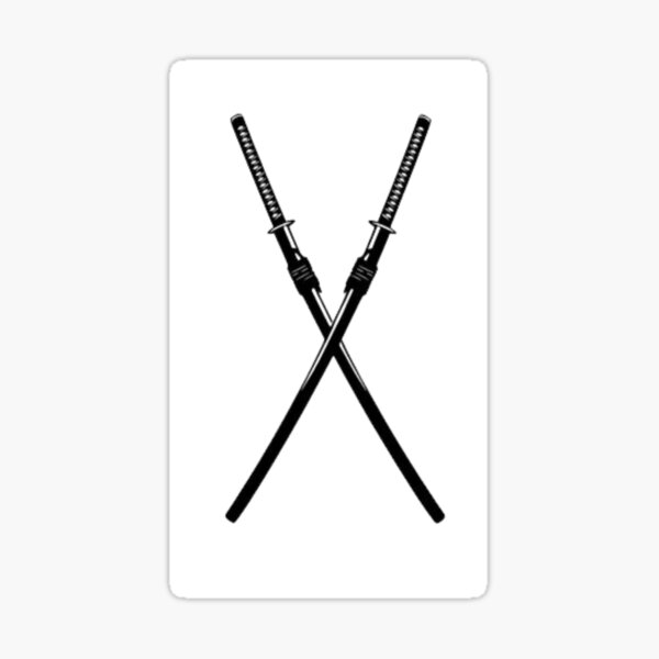 "samurai sword" Sticker for Sale by yoopni | Redbubble