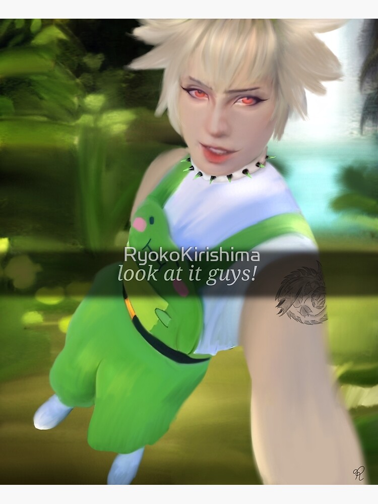 "Prototype Katsuki Bakugou" Poster for Sale by RyokoKirishima | Redbubble