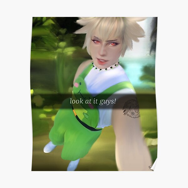 "Prototype Katsuki Bakugou" Poster for Sale by RyokoKirishima | Redbubble