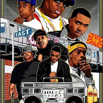 "EAST RAPPERS" Art Board Print by URBAN FANTASY | Redbubble
